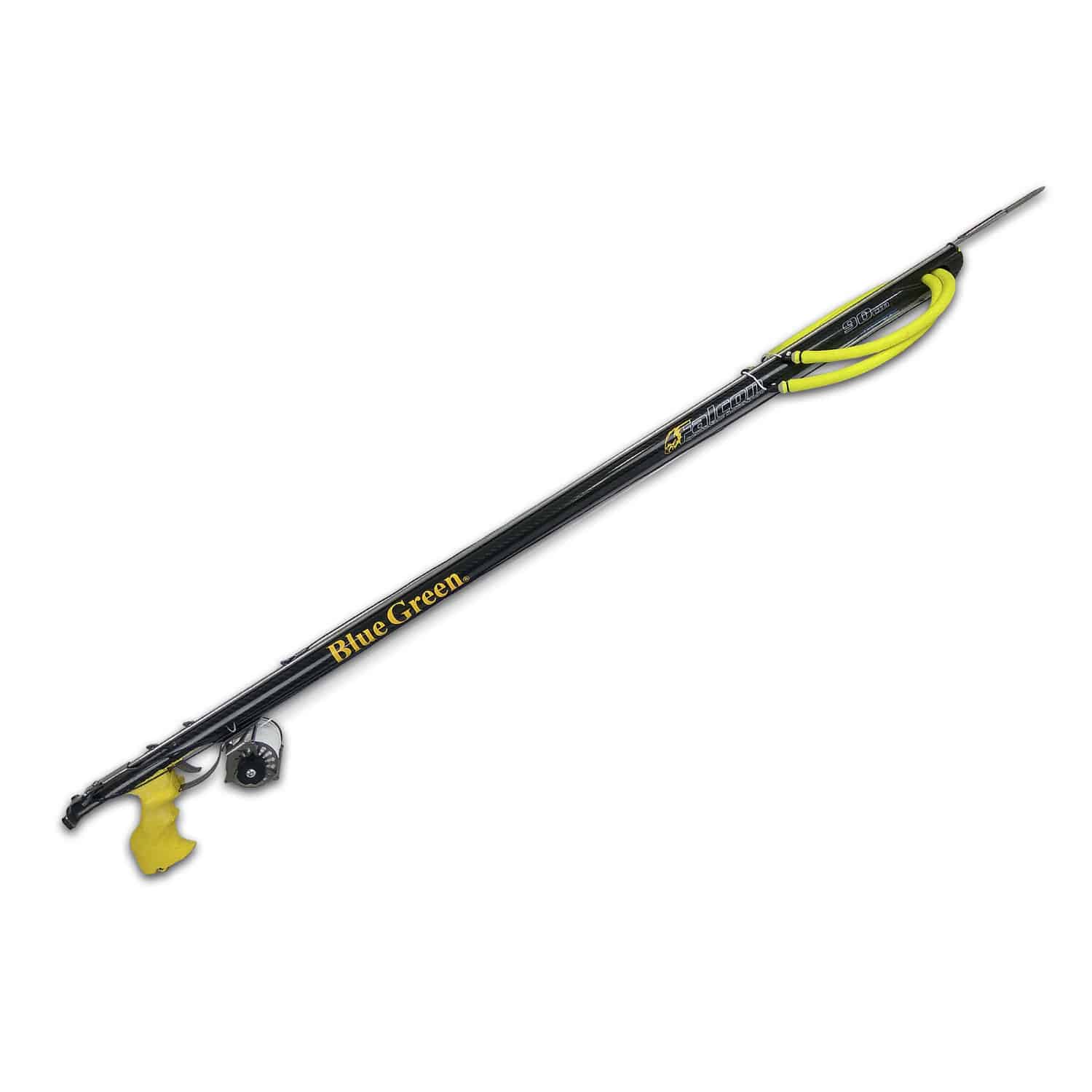 Fucile subacqueo con elastico - Fal­con open - BlueGreen - in carbonio
