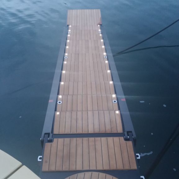 Passerella per barca - D5 - CARBON EQUIPMENT ltd - per yacht / girevole ...