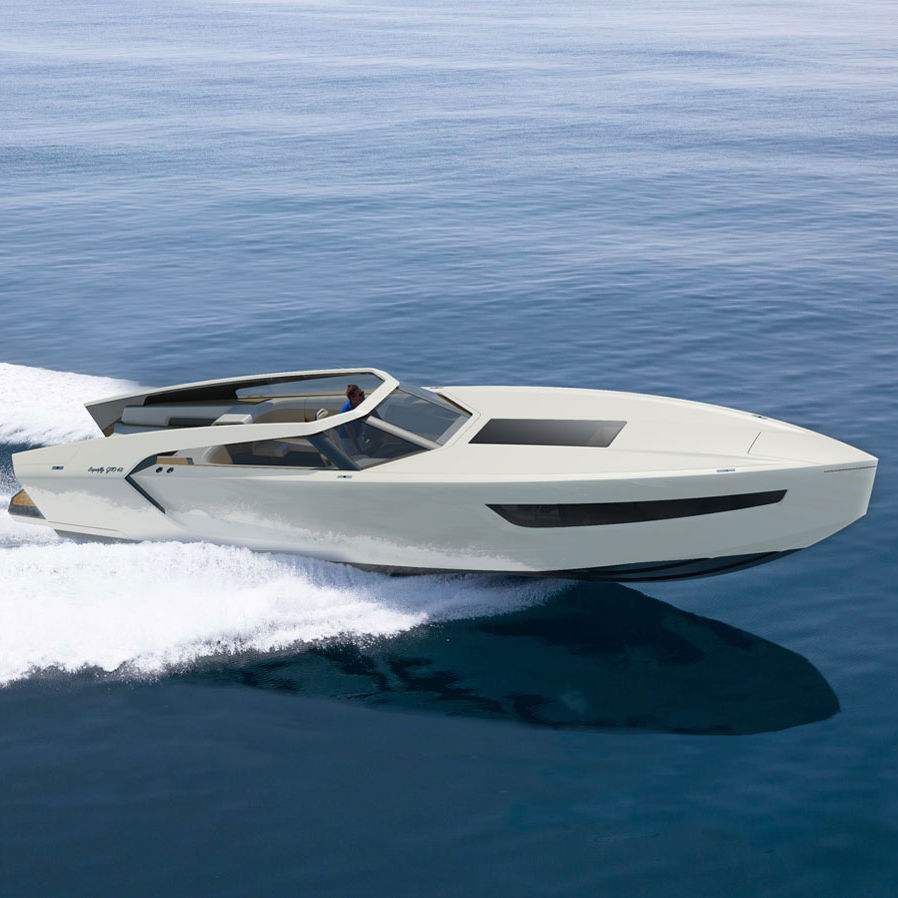 Cabinato entrobordo - GT 42-I - Flying Flipper - diesel / bimotore ...