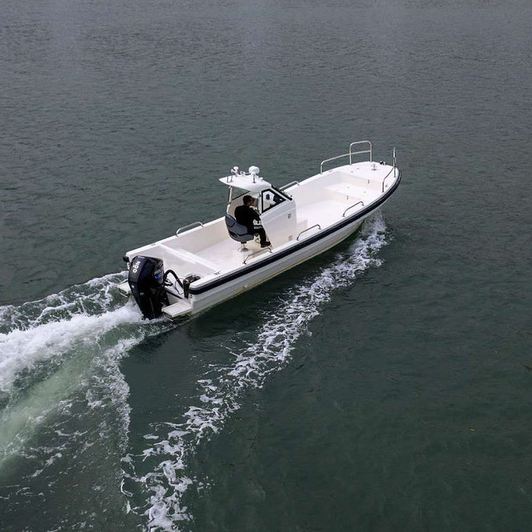 Barca open fuoribordo - PRO 27 - PANGA FERRET - bimotore / con scafo ...