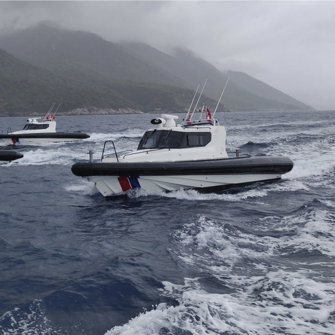 Barca professionale patrol boat - IZ 1100 RC - Izmir Shipyard ...