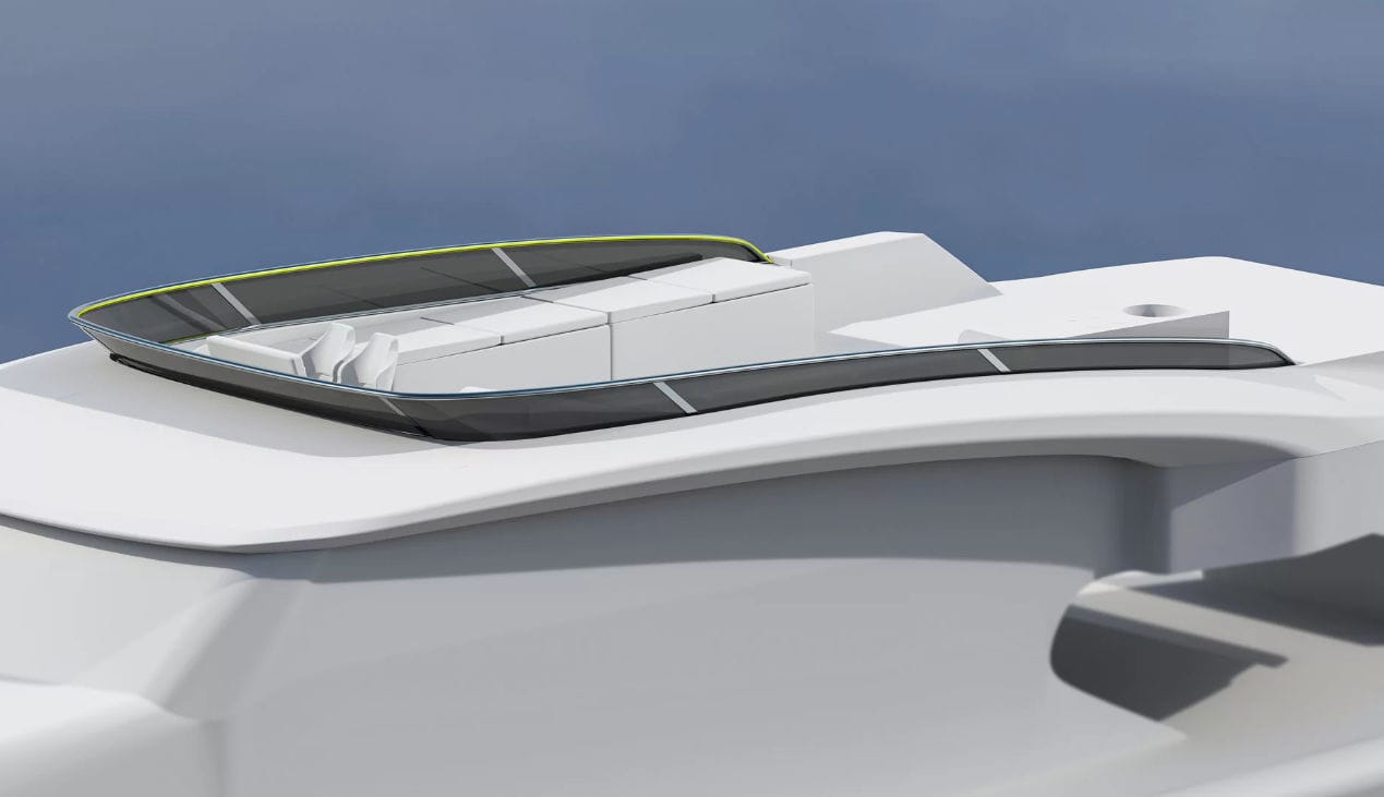 Parabrezza per barca - Brave - parema