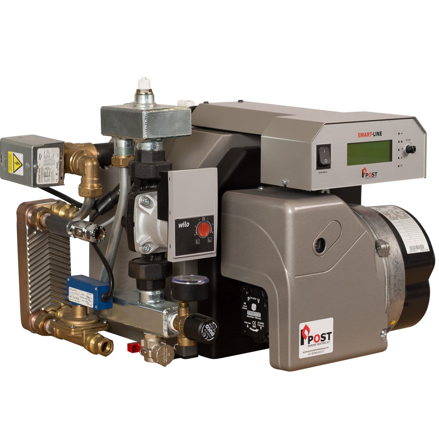 Riscaldamento a diesel - SMART-LINE COMBI CH+DHW - Post Marine Heating ...