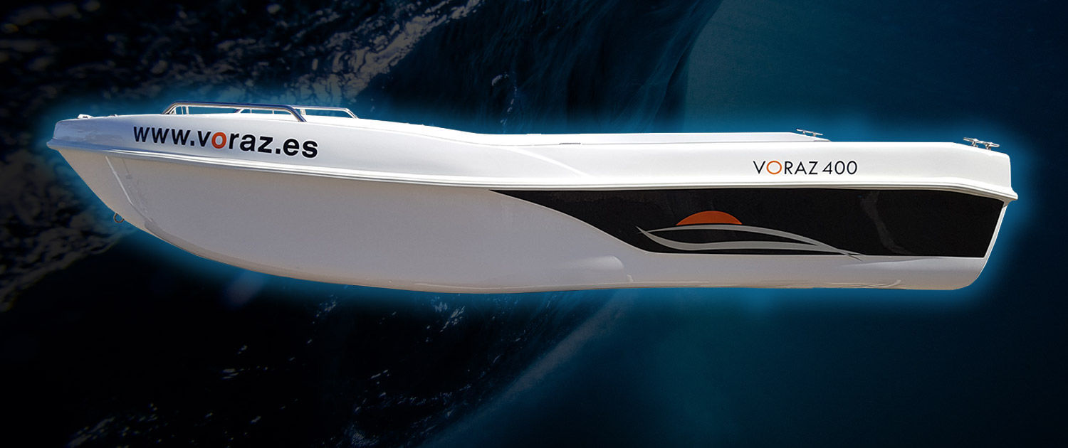 Barca open fuoribordo - VORAZ 400 BOTE - VORAZ Astilleros - da pesca ...