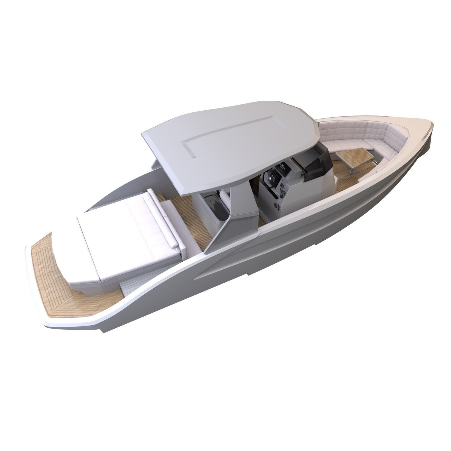 Barca open entrobordo - 28 Touring - Macan Boats srl - diesel / con ...