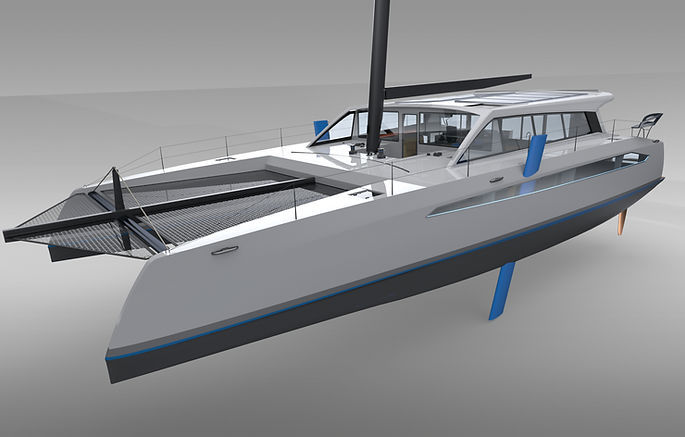 Sailing-yacht catamarano - R6 - Ocean Renegade - da crociera / con 3 ...