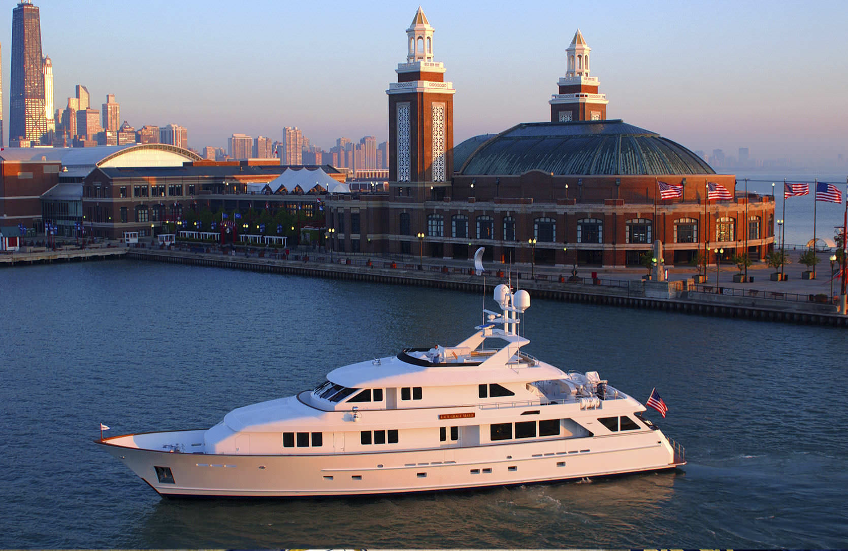 Super-yacht da crociera - LADY GRACE MARIE - Burger Boat Company - con ...