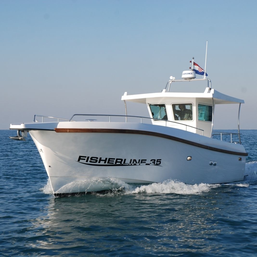 Barca da pesca professionale - FISHERLINE 35 - Marservis - entrobordo ...