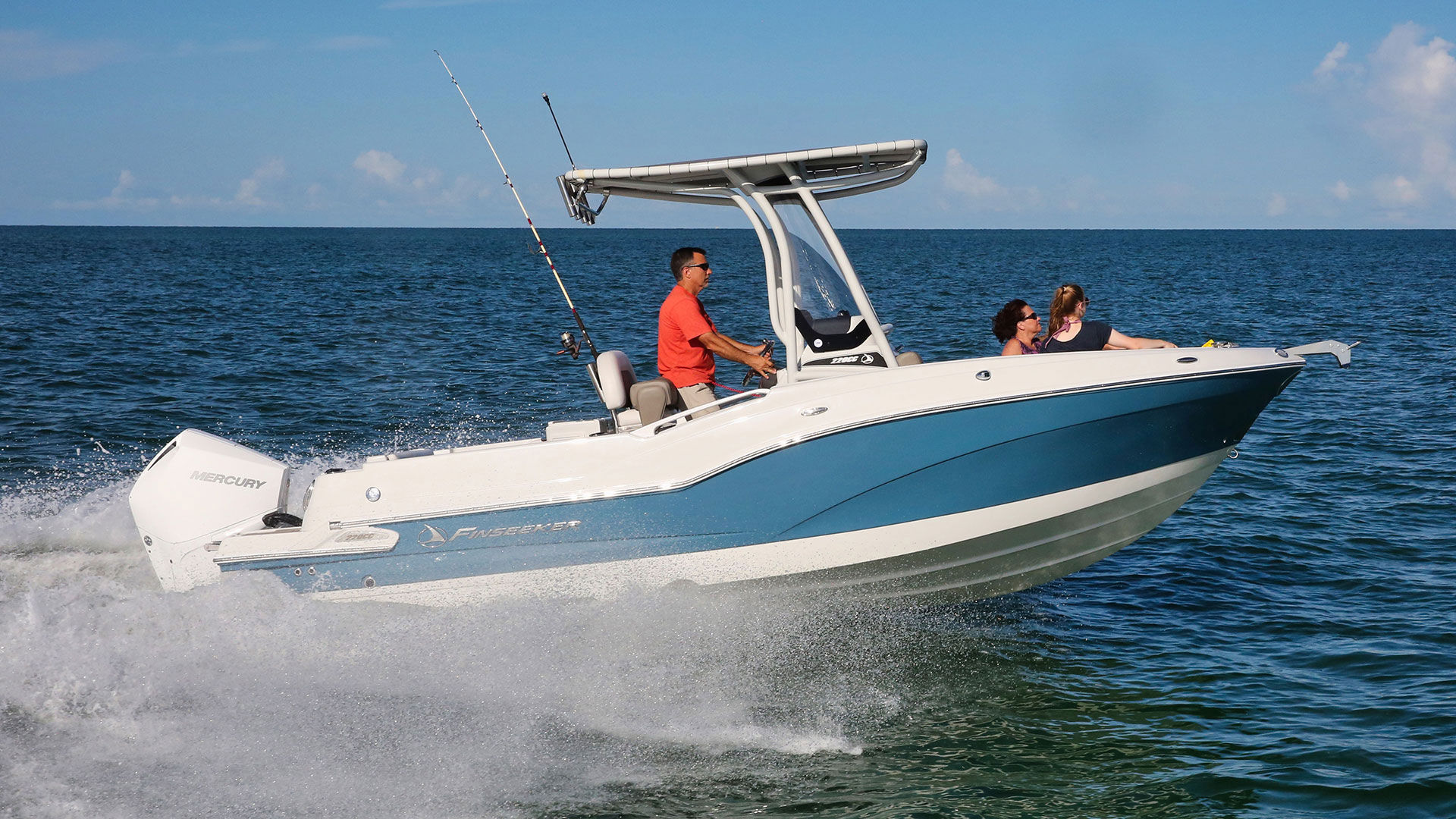 Barca open fuoribordo - 220 CC - Crownline - con console centrale / da ...