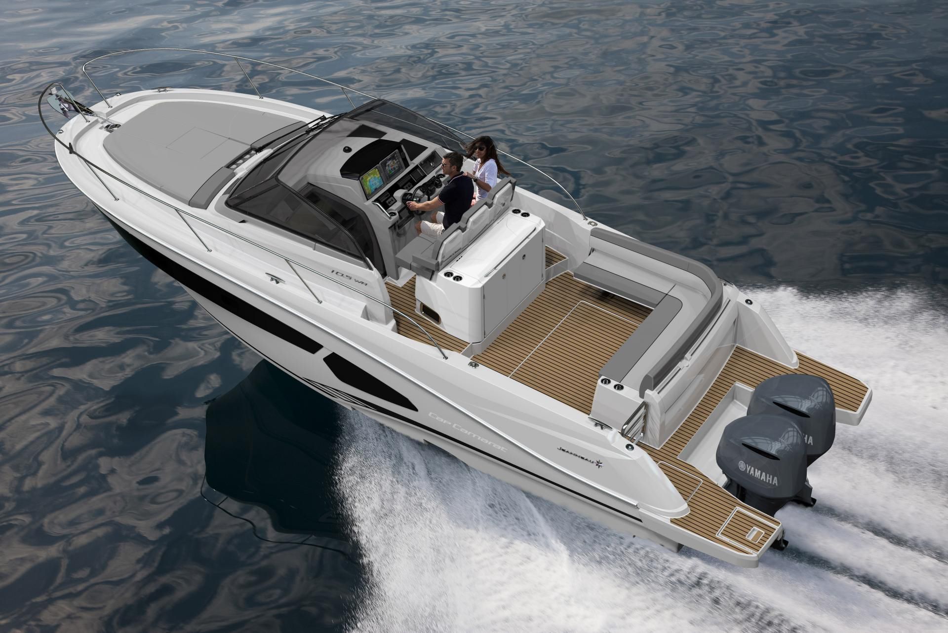 Cabinato fuoribordo - CAP CAMARAT 10.5 WA - Jeanneau - Motorboats ...
