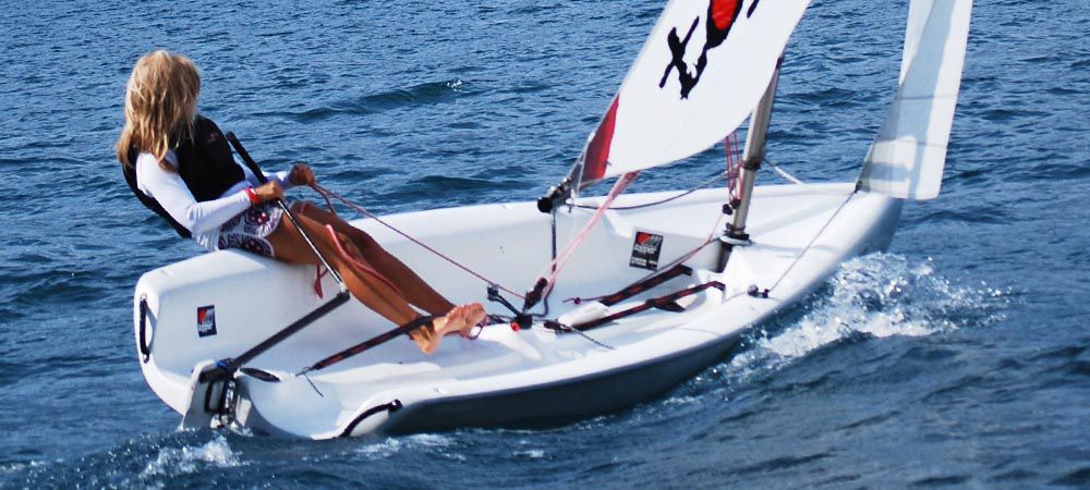 Deriva singola - TOPAZ Uno Race Plus - Topper - per scuola / cat boat
