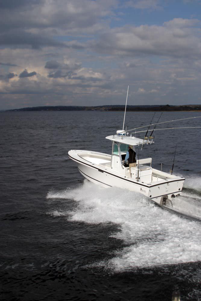 Barca open entrobordo - 26 CENTER CONSOLE - Albin Marine - da pesca ...