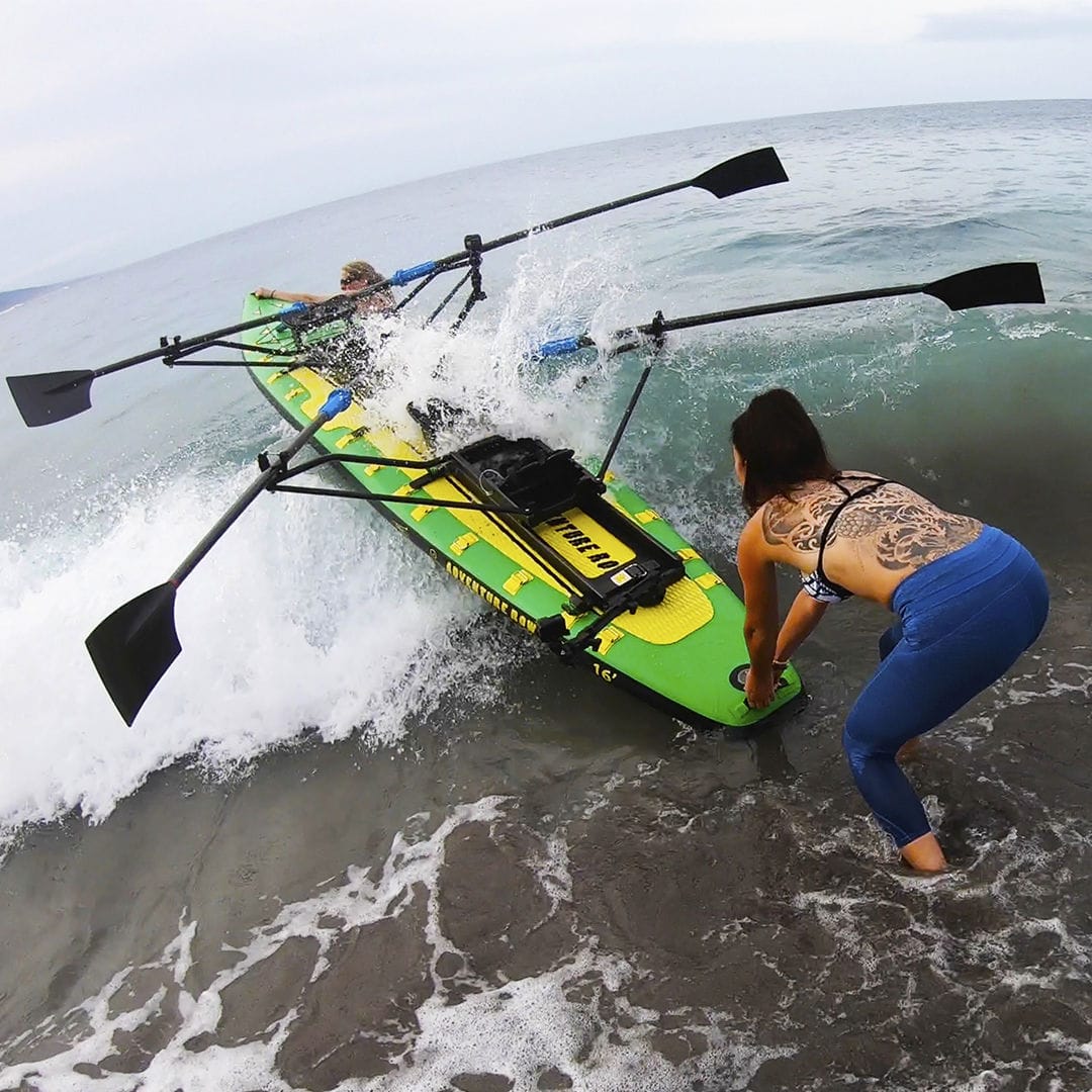 SUP gonfiabile - Adventure Row 16 Double - Whitehall Rowing & Sail ...