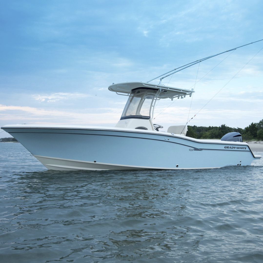 Barca open fuoribordo - Fisherman 236 - Grady-White - con console ...