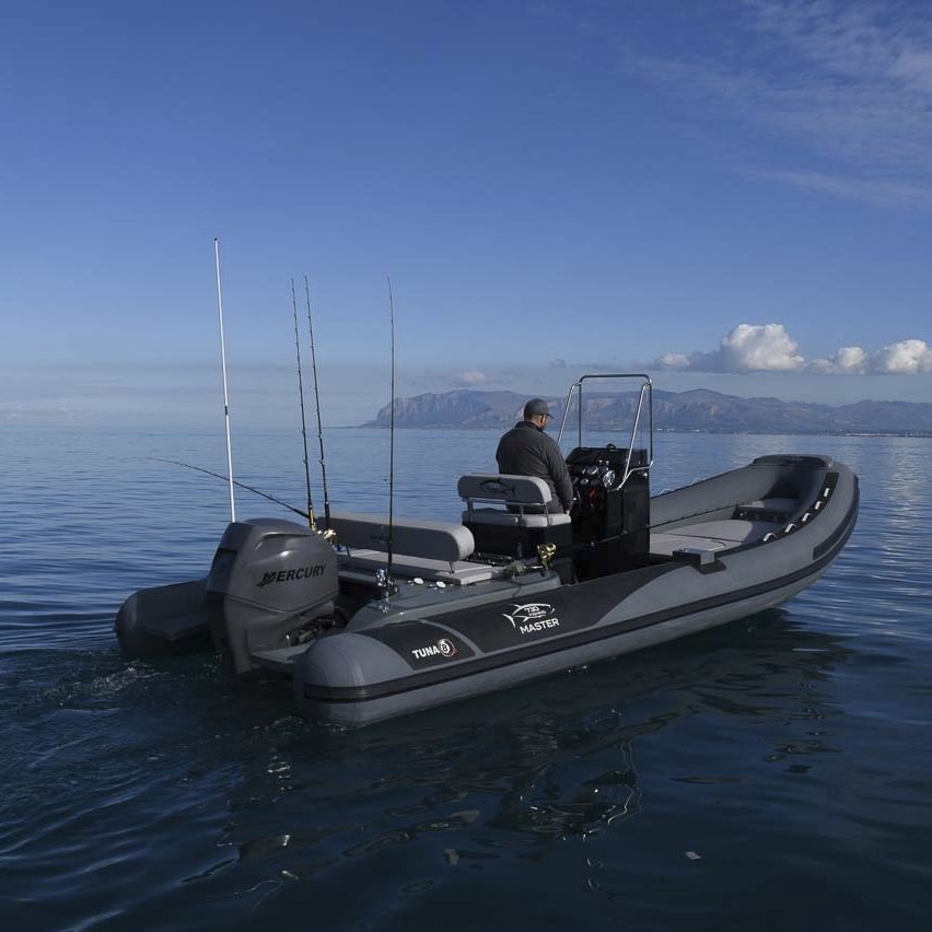 Gommone fuoribordo - 730 - Master - semirigido / con console centrale ...