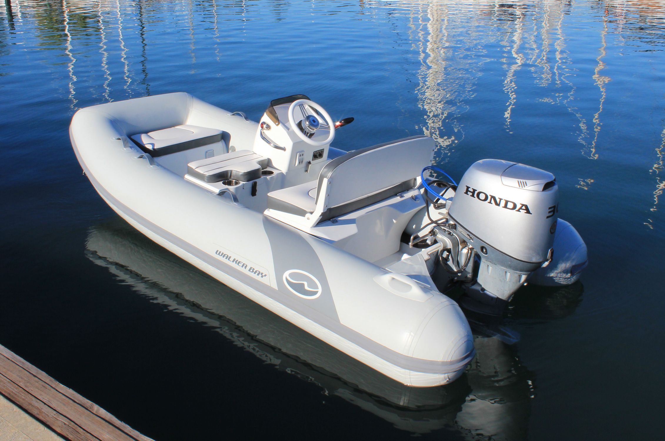 Gommone fuoribordo - SUPERTENDER 365 DELUXE CONSOLE - Walker Bay Boats ...