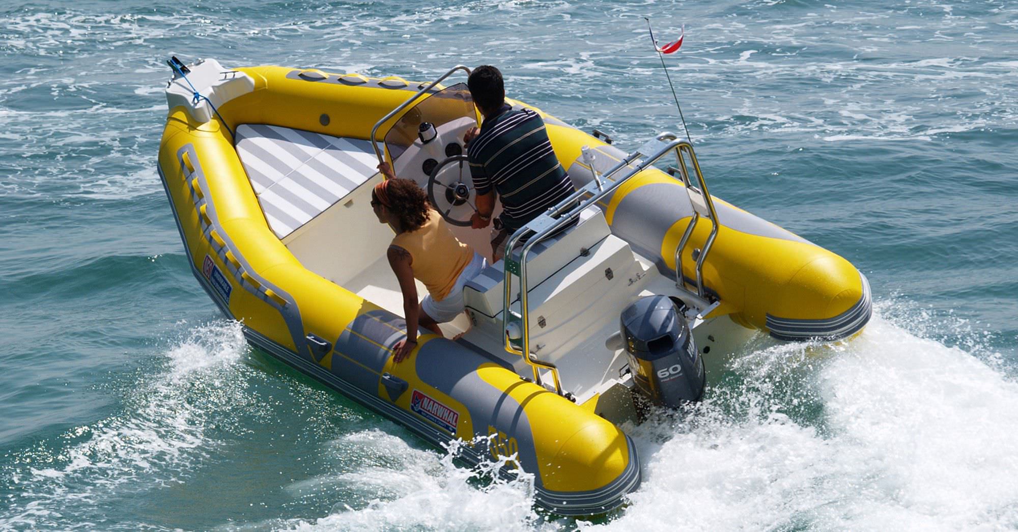 Gommone fuoribordo - NEO-550 - Narwhal - semirigido / con console ...