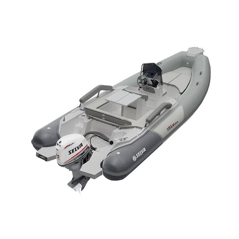 Gommone fuoribordo - 19 LV PLUS - Selva Marine - Ribs - semirigido ...