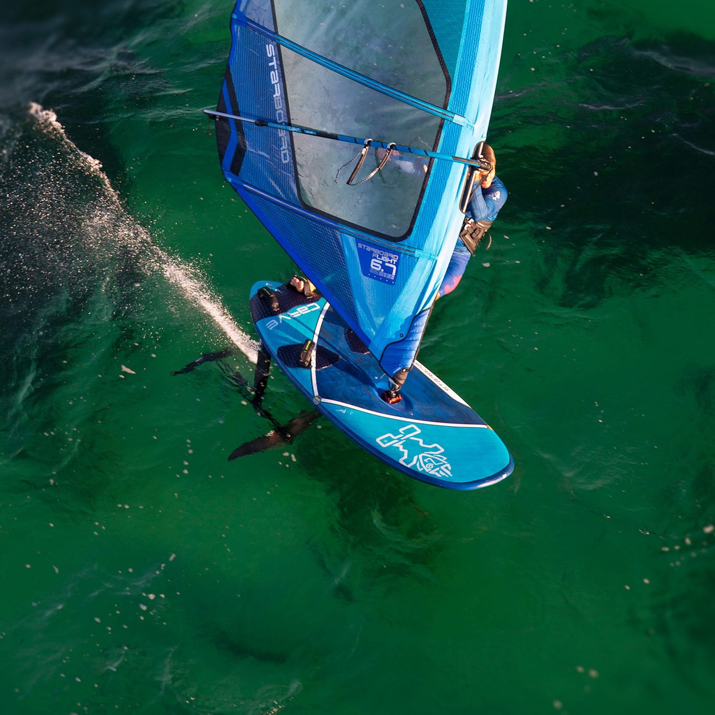 Tavola da windsurf da freeride - CARVE - Starboard - di velocità / rapida