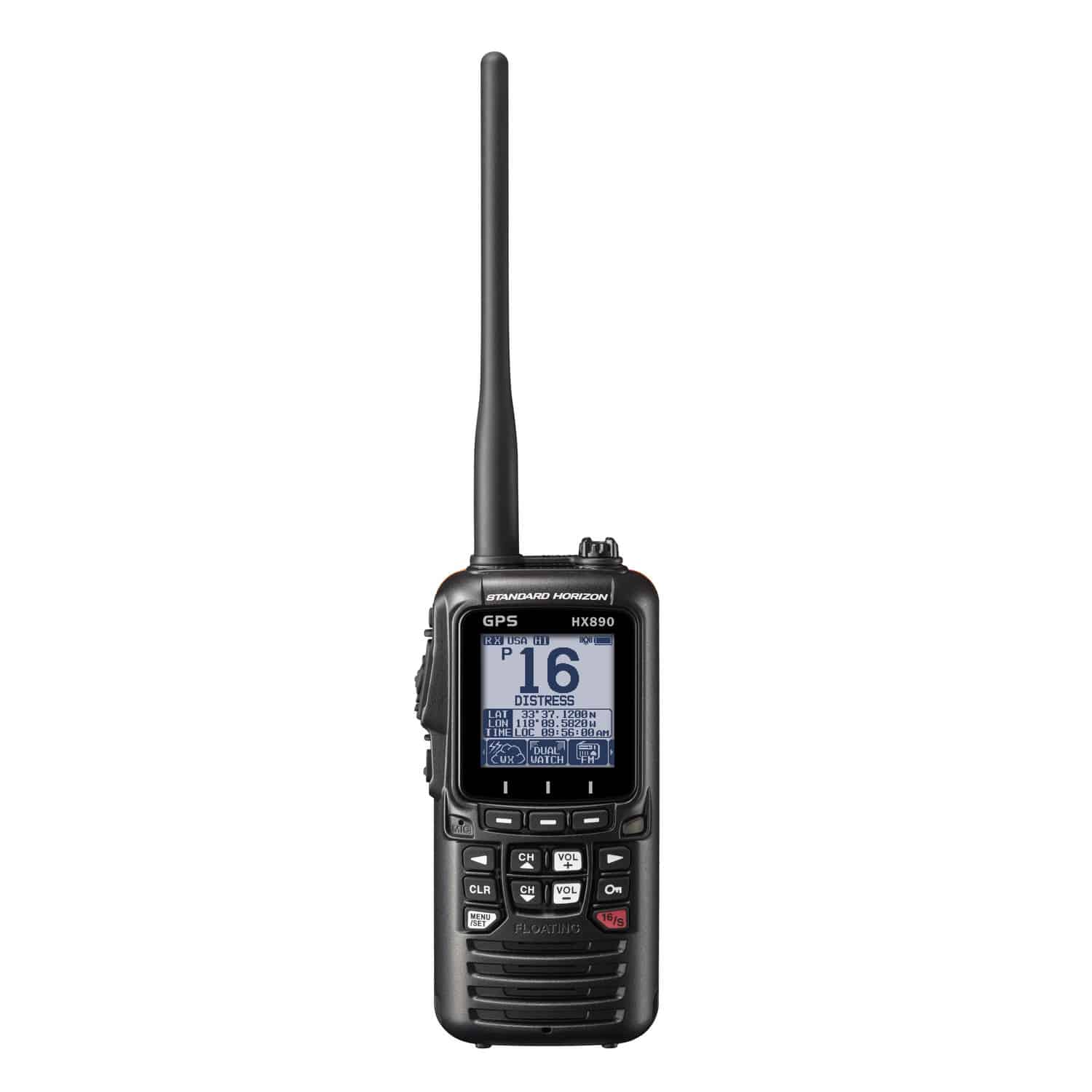 Radio per barca - HX890 - Standard horizon - portatile / VHF / a tenuta ...