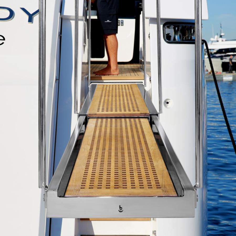 Passerella per barca - PI 894 CLASSIC - Besenzoni SpA - per yacht ...