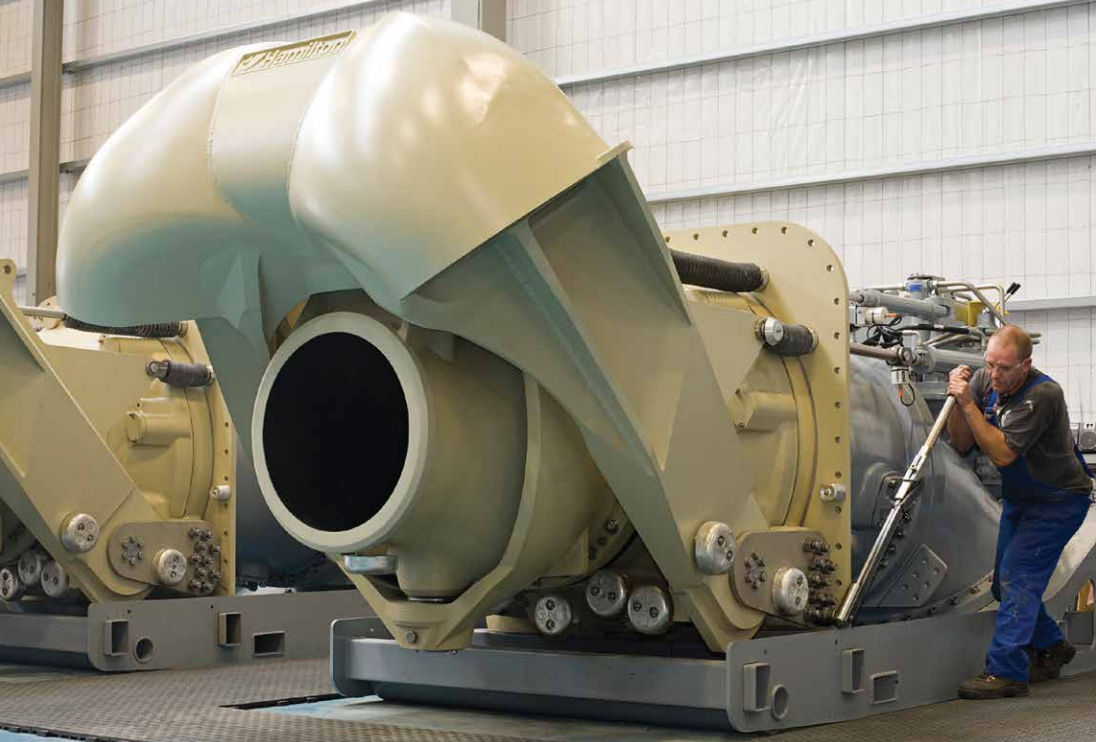 Turbina idrogetto per nave - HT900 - HAMILTONJET