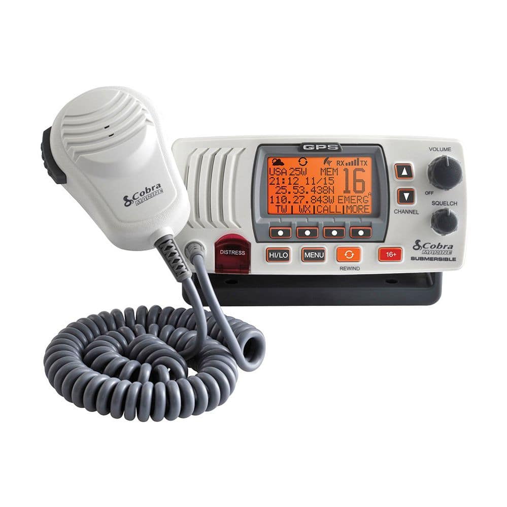 Radio per barca - MRF77WGPS - Cobra - fissa / VHF / IPX8