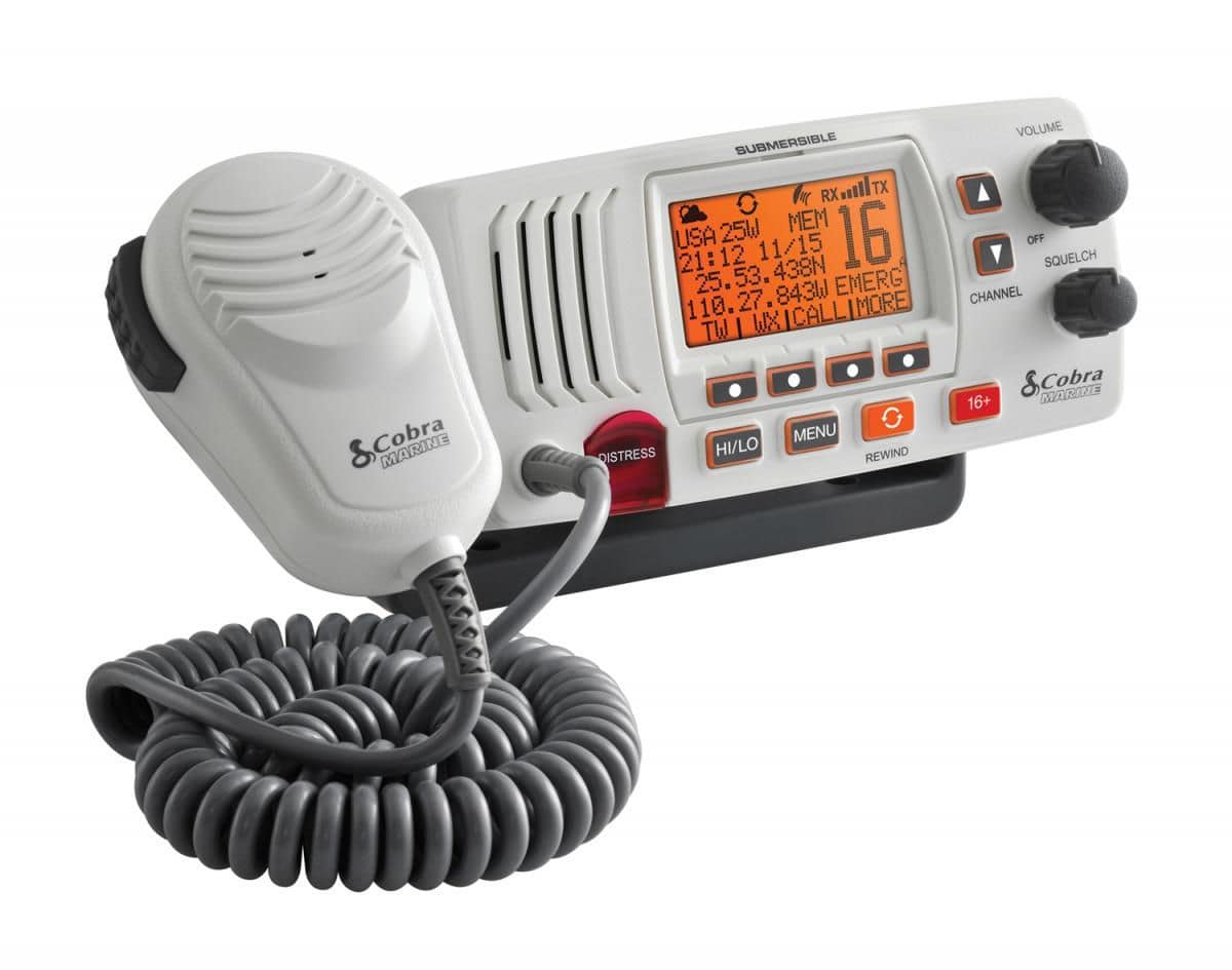 Radio per barca - MR F57W - Cobra - fissa / VHF / IPX8