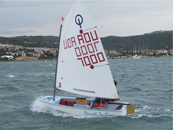 Deriva singola - Optimist - Devoti Sailing - per bambini / da regata ...