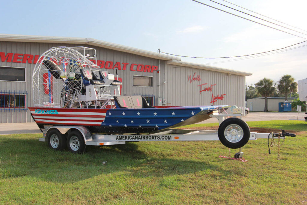 Air-boat privato - AirRanger - American Airboats - per trasporto passeggeri