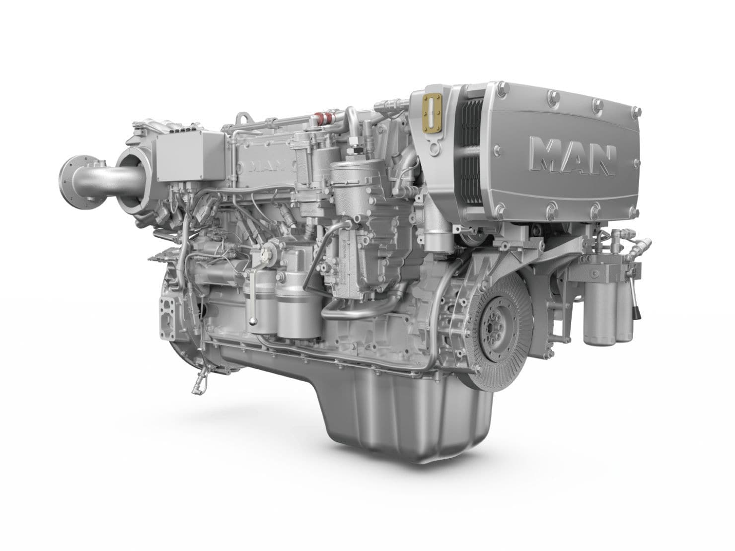 Motore per nave diesel - D2676 - MAN Truck & Bus SE - Engines ...