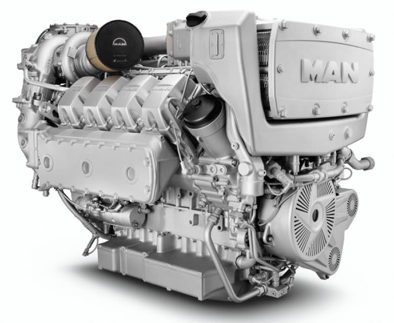 Motore per nave diesel - D2868 - MAN Truck & Bus SE - Engines ...