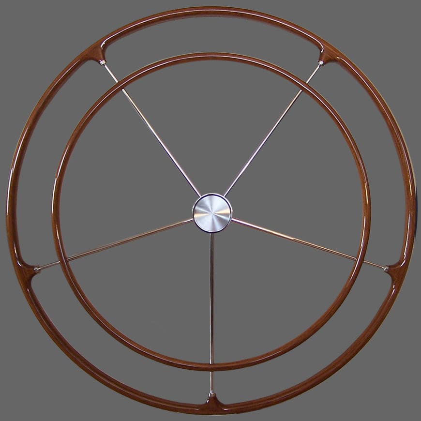 Ruota del timone per barca a vela - V2A Doppelhandlauf - TCE ...