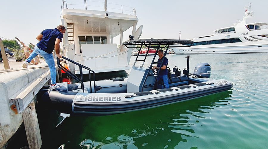 Barca professionale barca da pesca professionale - 7 M Full Tube - ASIS ...