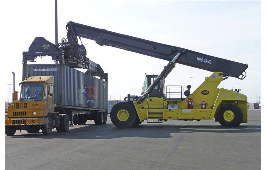 Reach stacker spreader dall'alto - RS Series - Hoist Liftruck Mfg., Inc ...