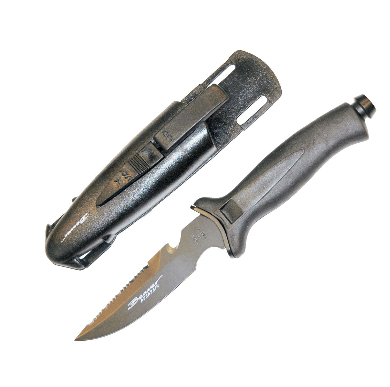 Coltello da immersione - Assassin Teflon - Beaver - lama corta ...