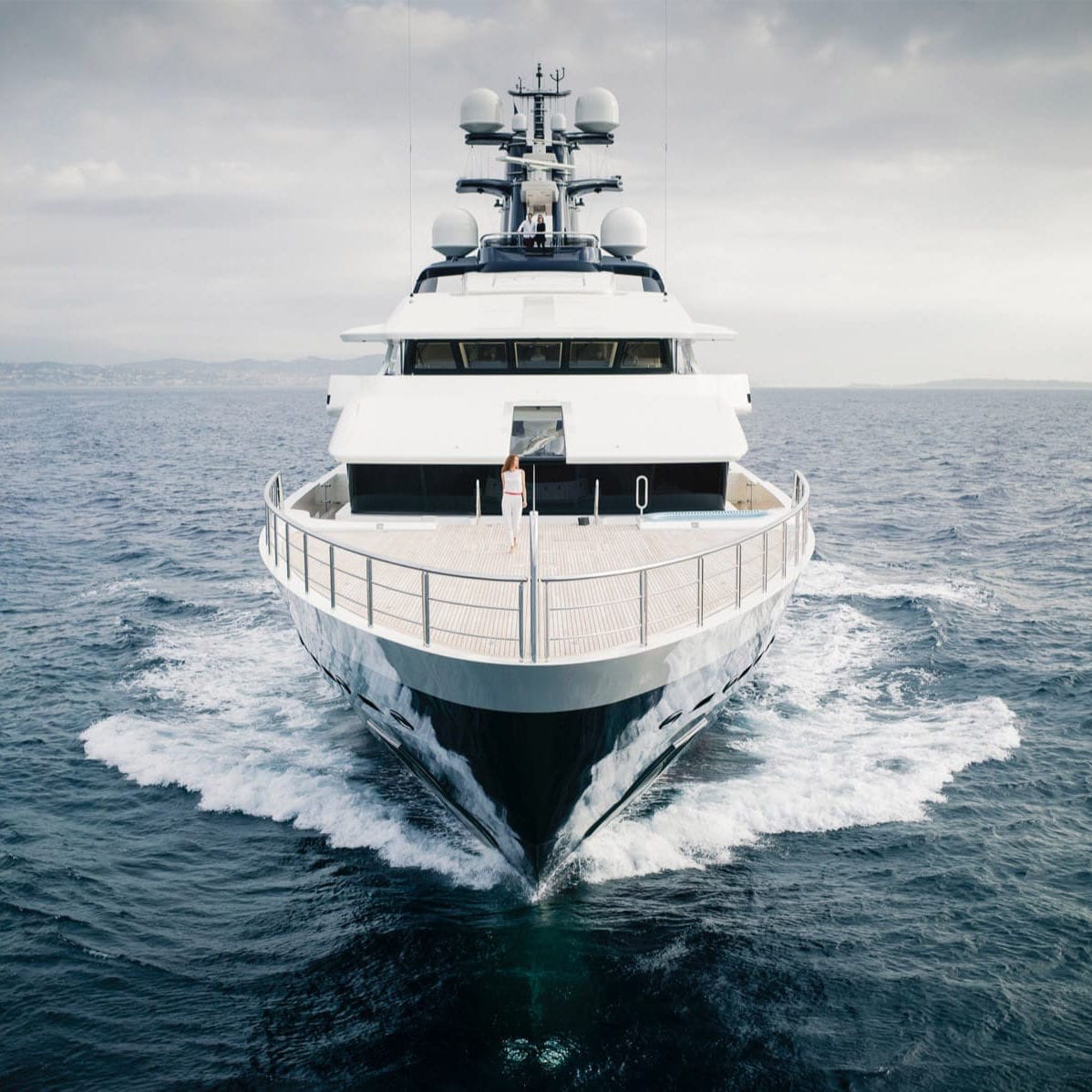 Mega-yacht da crociera - TRANQUILITY - Oceanco - raised pilothouse ...