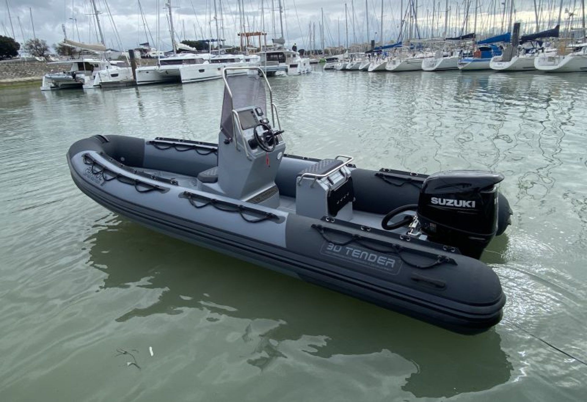 Barca professionale patrol boat - 560 - 3D MARINE - fuoribordo / in PVC ...
