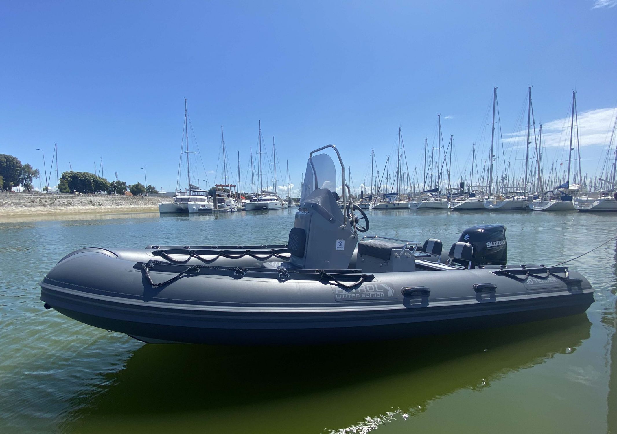 Barca professionale patrol boat - 550 - 3D MARINE - fuoribordo / in PVC ...