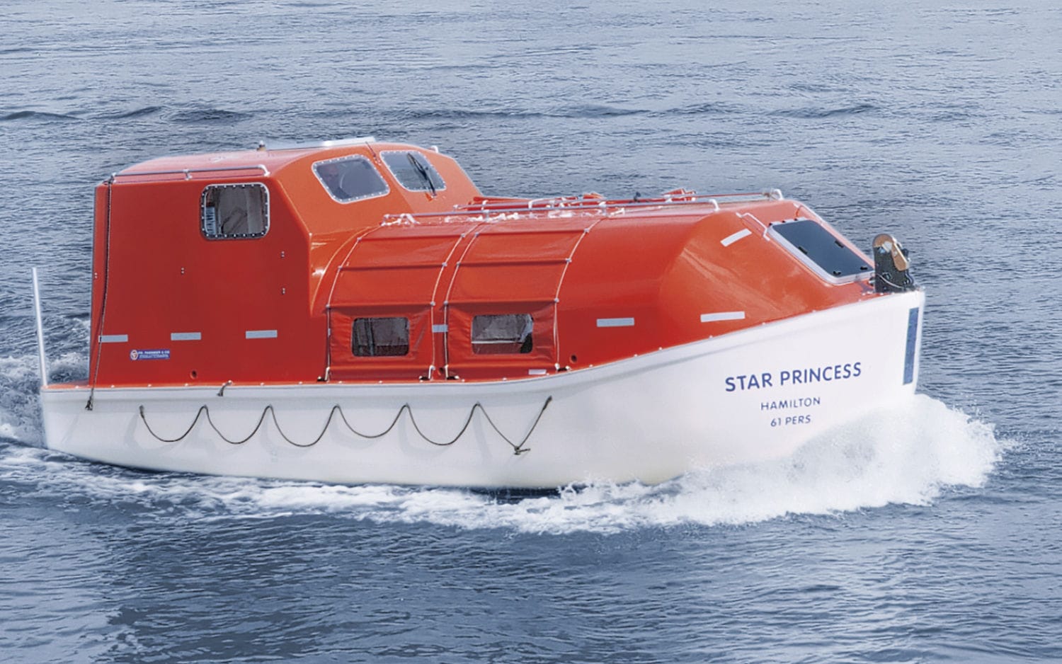 Scialuppa di salvataggio chiusa - CL series - Fassmer - per nave