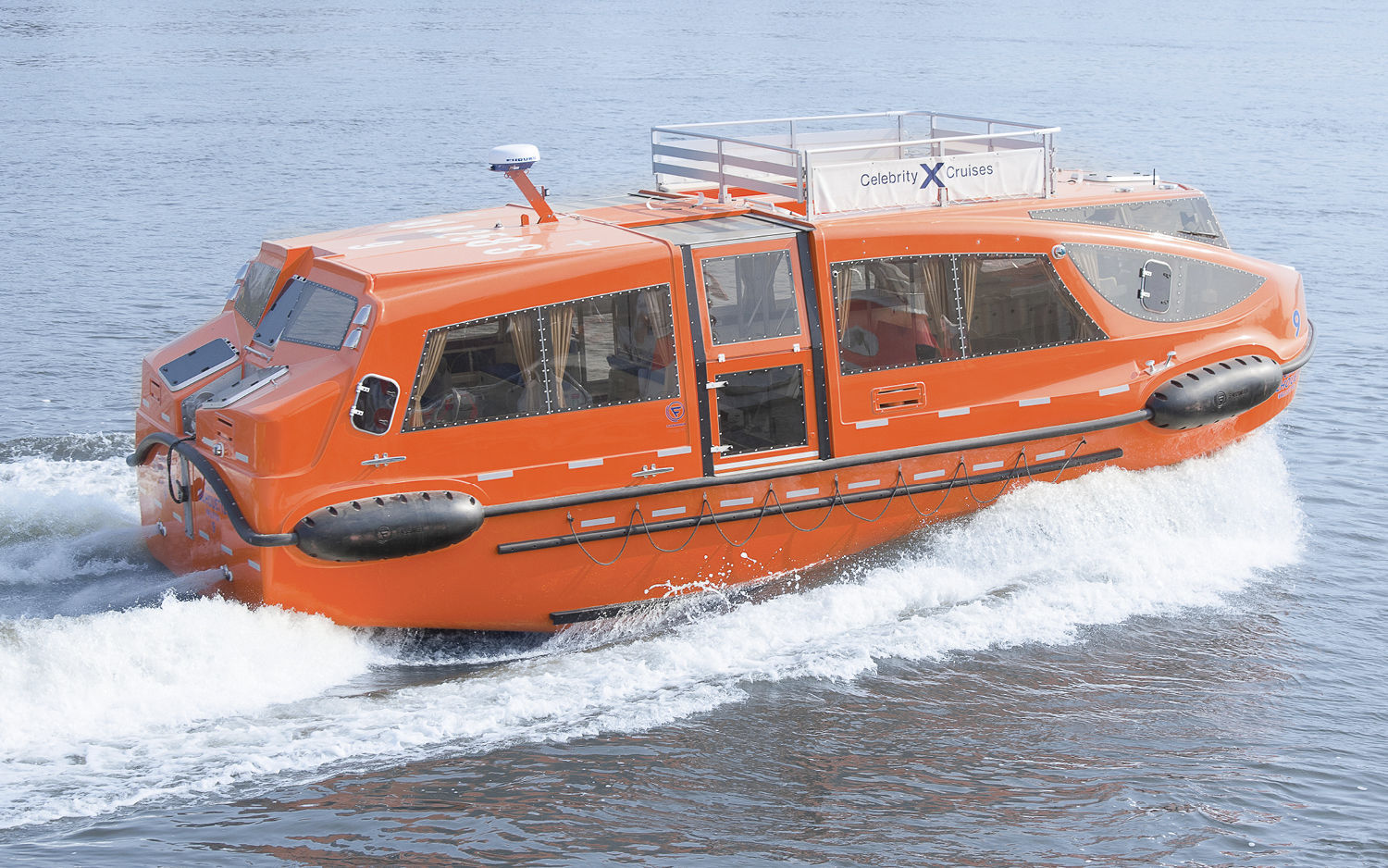 Scialuppa di salvataggio parzialmente chiusa - SEL-T 15.75 - Fassmer ...