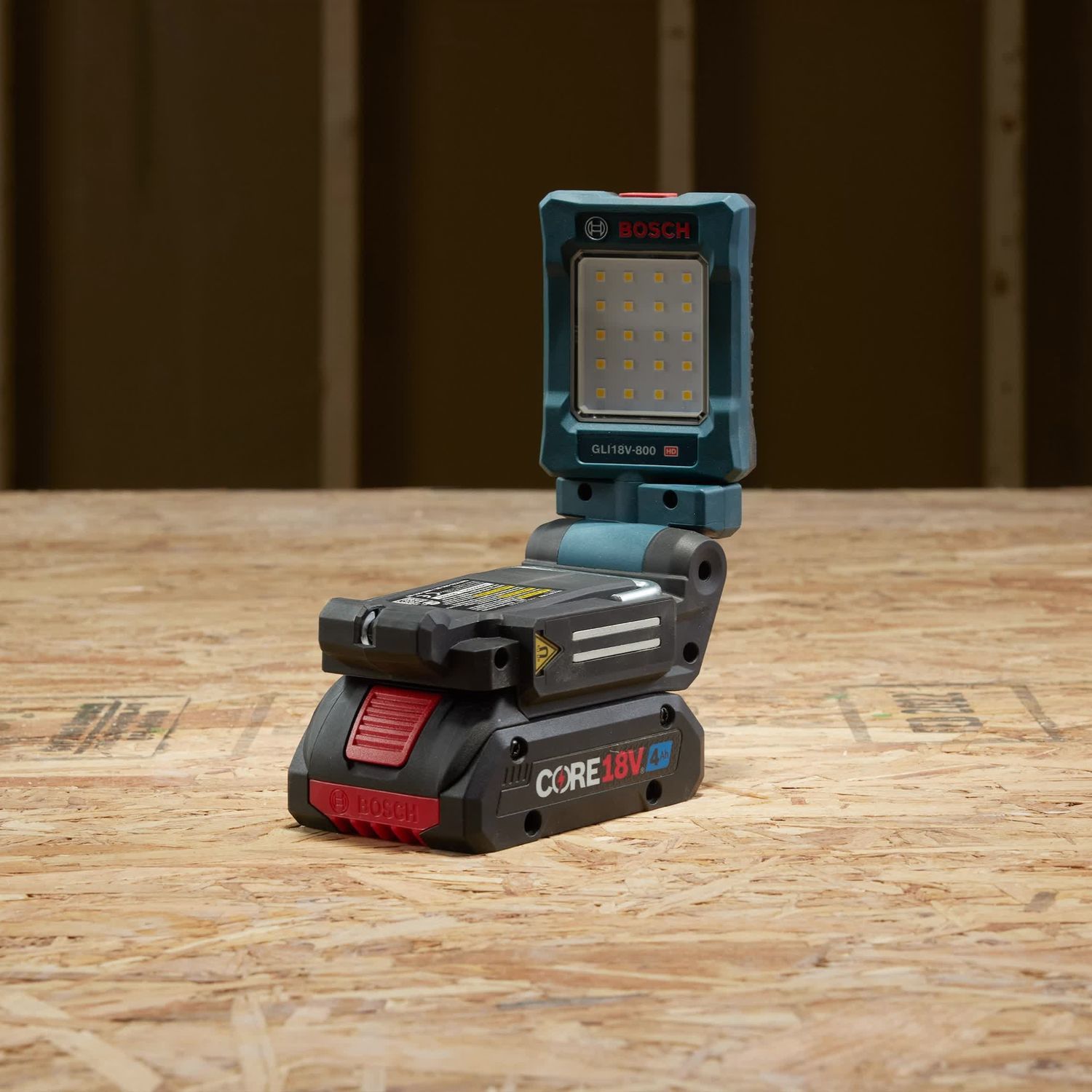 Lampada da interno - GLI18V-800N - Bosch Tools - per cantiere navale ...