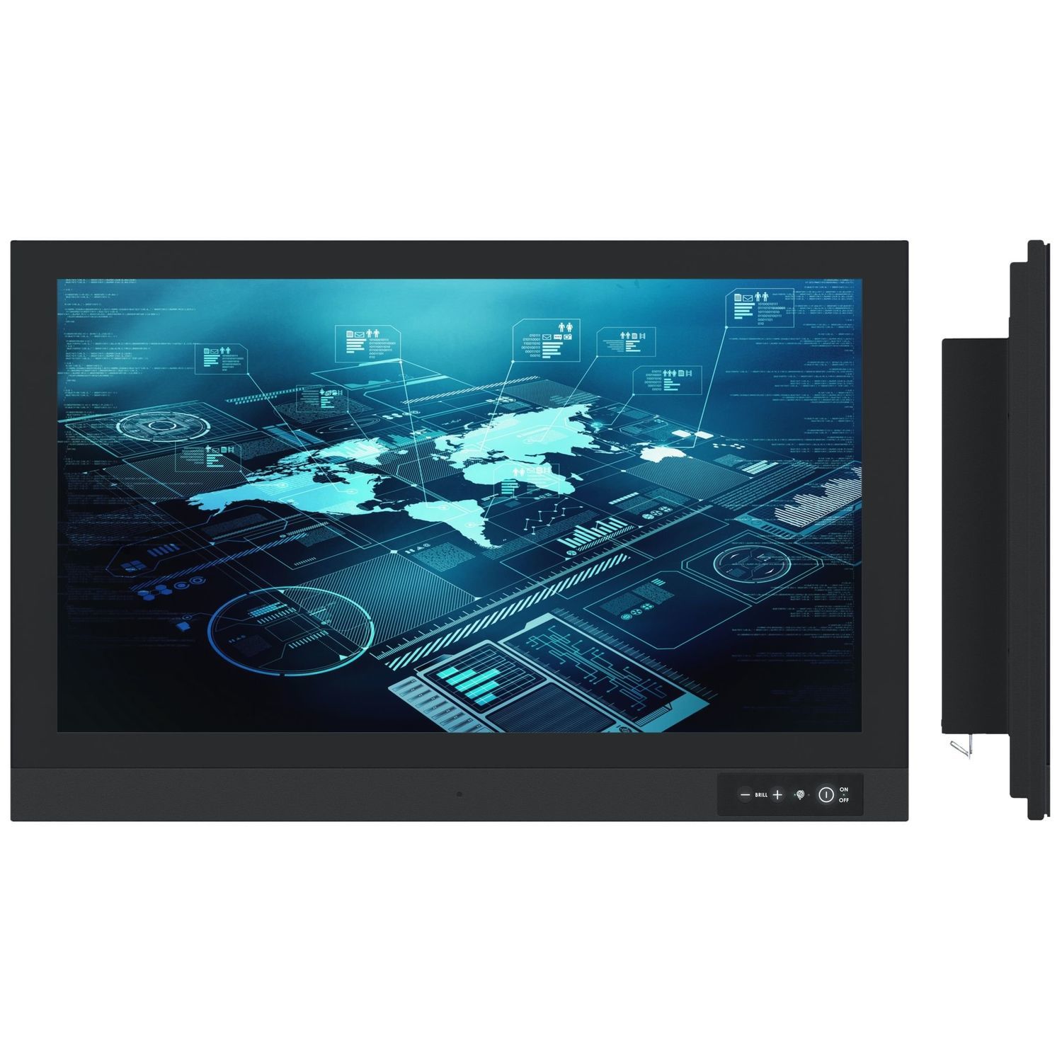 Panel PC per nave - HD 24T30 MxA - Hatteland Display AS - da incasso ...