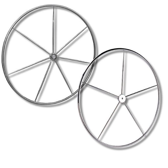 Ruota del timone per barca a vela - 645ST - Edson Marine - in acciaio inox