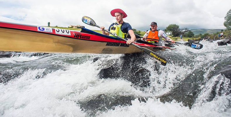 Kayak marathon - The Big Rush K2 - Knysna Racing - sprint / per acqua ...