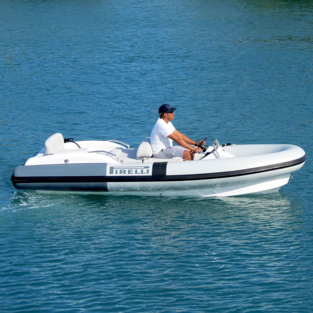 Gommone a idrogetto - J45 - PIRELLI | TecnoRib - diesel / RIB / open