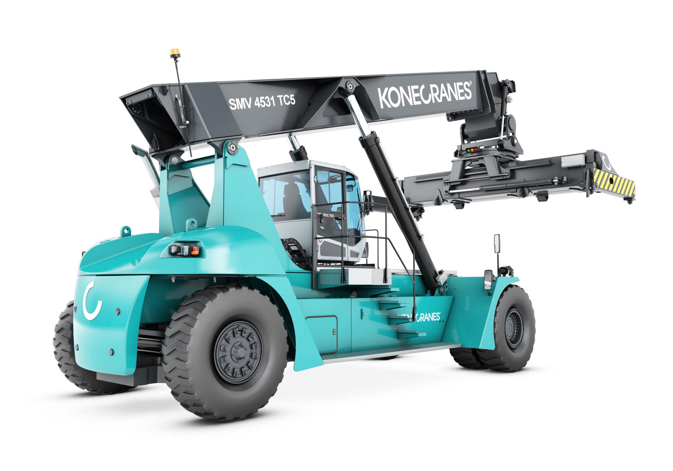 Reach stacker spreader dall'alto - SMV series - Konecranes - per ...