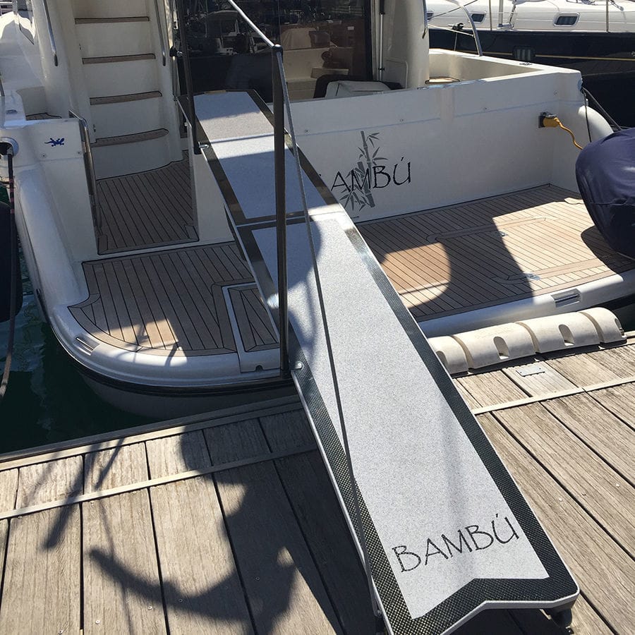Passerella per barca - Prestige - Black line - GS Composite ...