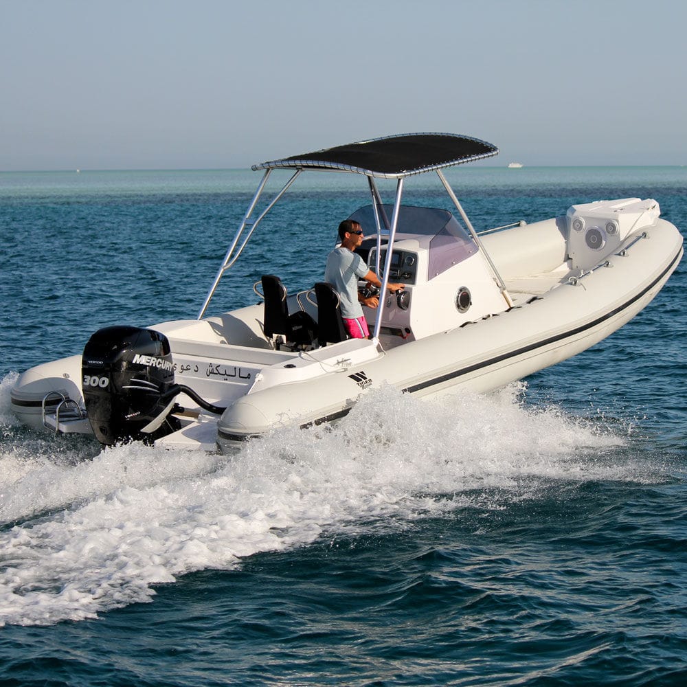 Gommone fuoribordo - 850TL - Tiger Marine - semirigido / con console ...