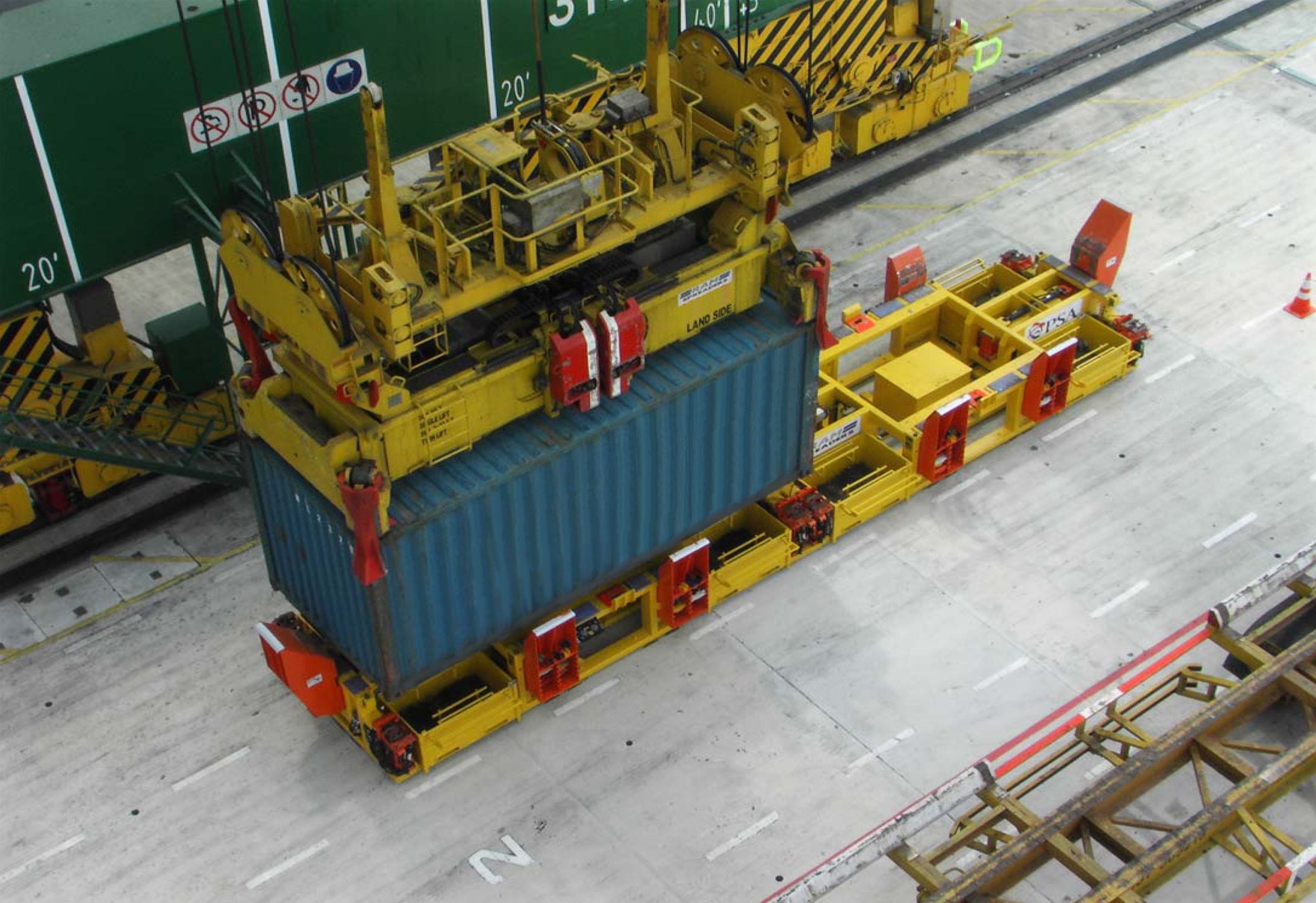 Spreader per contenitori - RAM4000 - RAM Spreaders - di type twin-lift ...